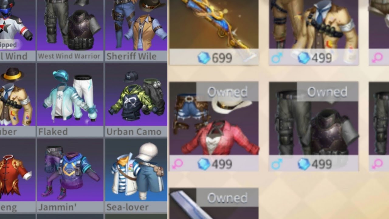 This account has the rarest skins in creative destruction - YouTube