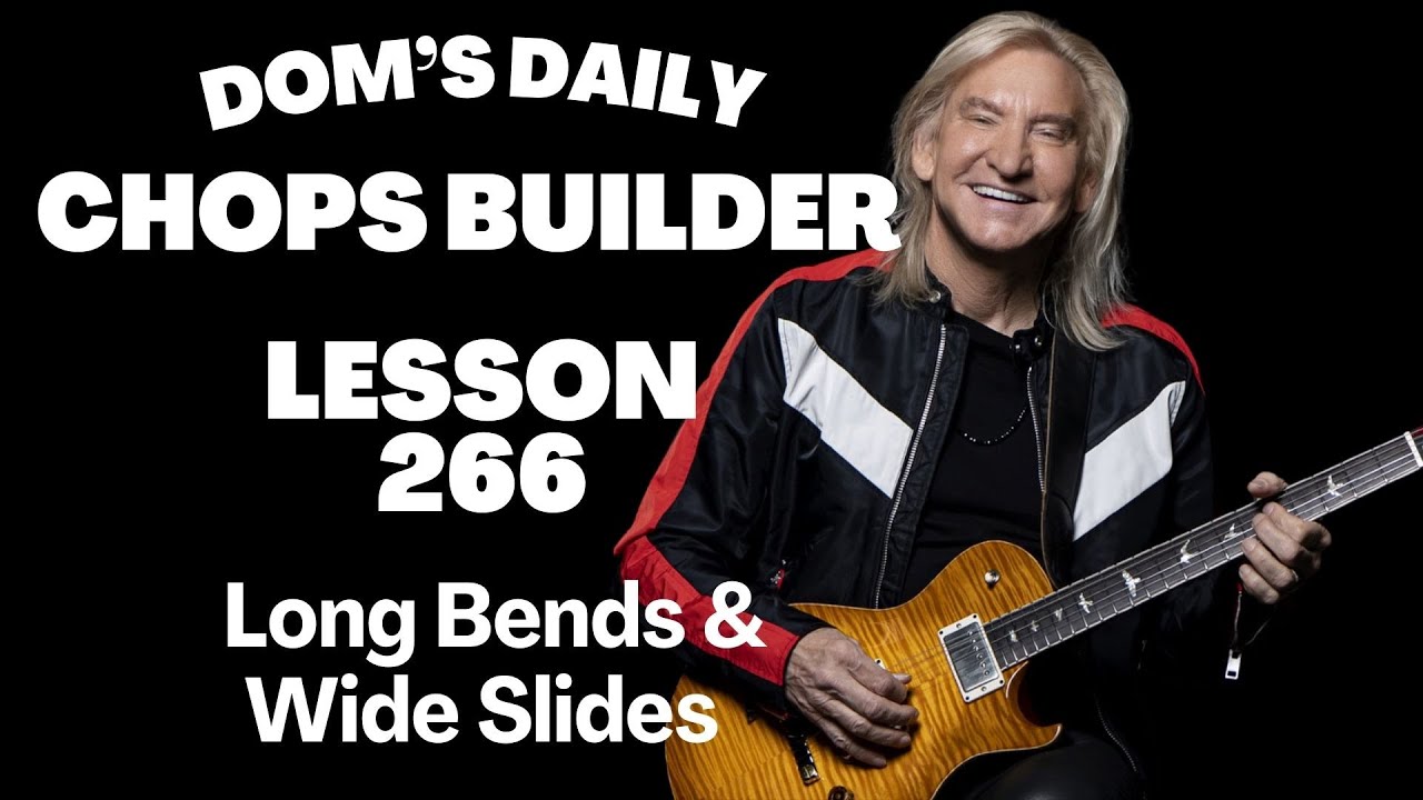 Lesson 266 - Try Adding Long Bends & Wide Slides To Your Guitar Solos ...