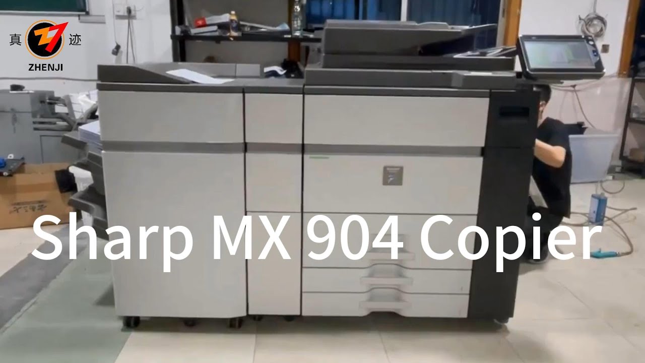 #Sharp Sharp MX 904 Refurbished Copier, Black And White Machine - YouTube