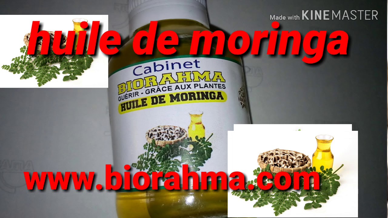 L'huile de moringa. www.biorahma.com 772449805 - YouTube