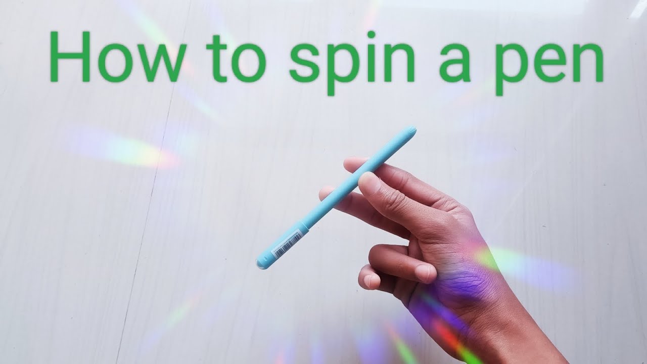 how to spin a pen | pen spinning tutorial| thumb around #tiktok #bts # ...