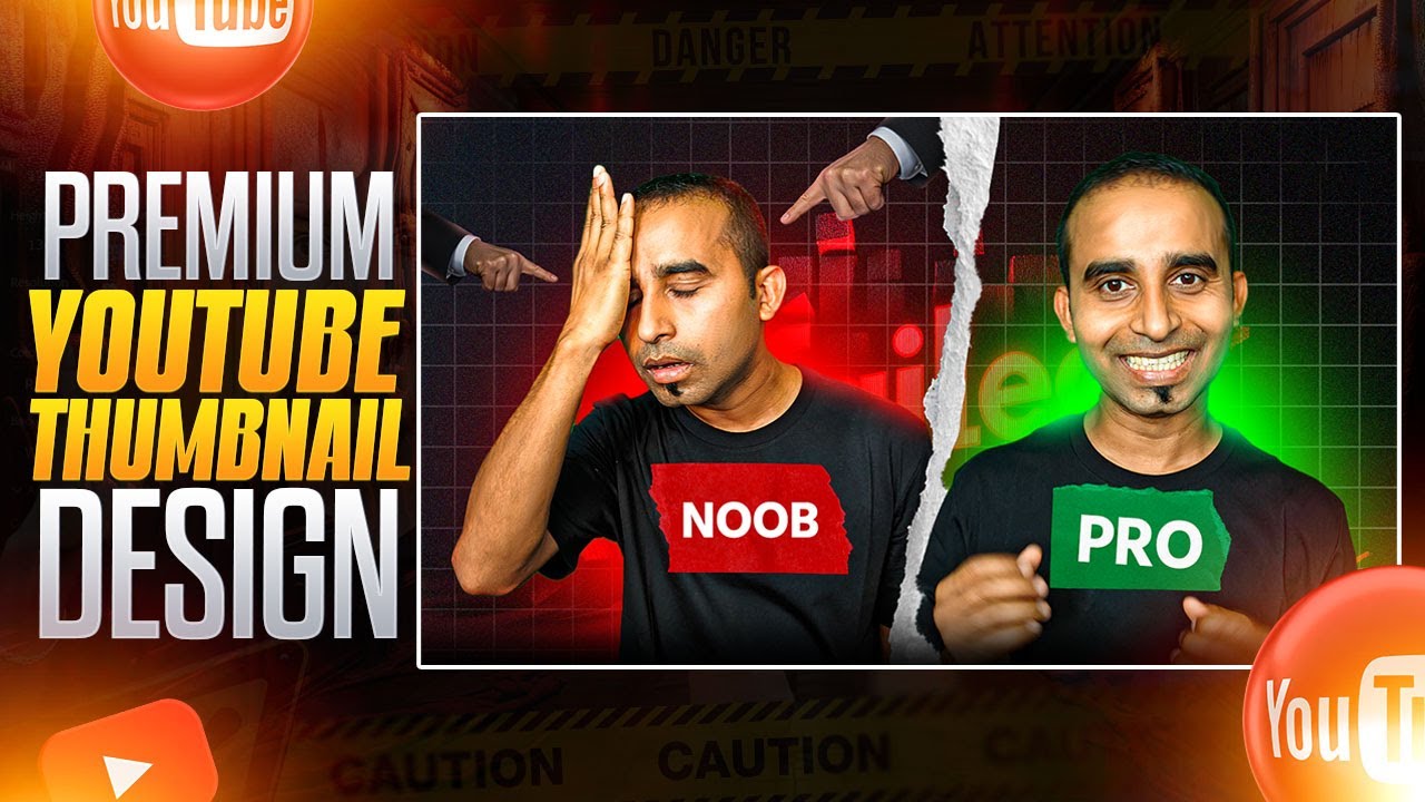 How to make a YouTube Thumbnail | Premium Youtube Thumbnail Design ...