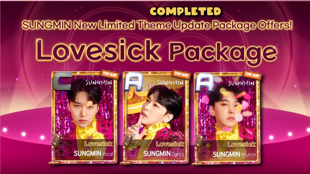 Superstar SMTOWN | Sungmin 'Lovesick' Le Theme Completed 💝 - YouTube