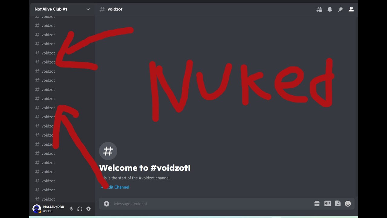 My discord server was Nuked. - YouTube
