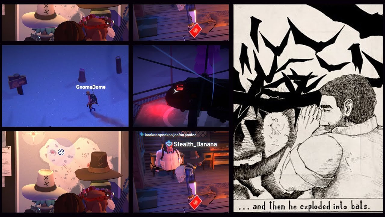 Gnome exploded into bats (Project Winter) - YouTube