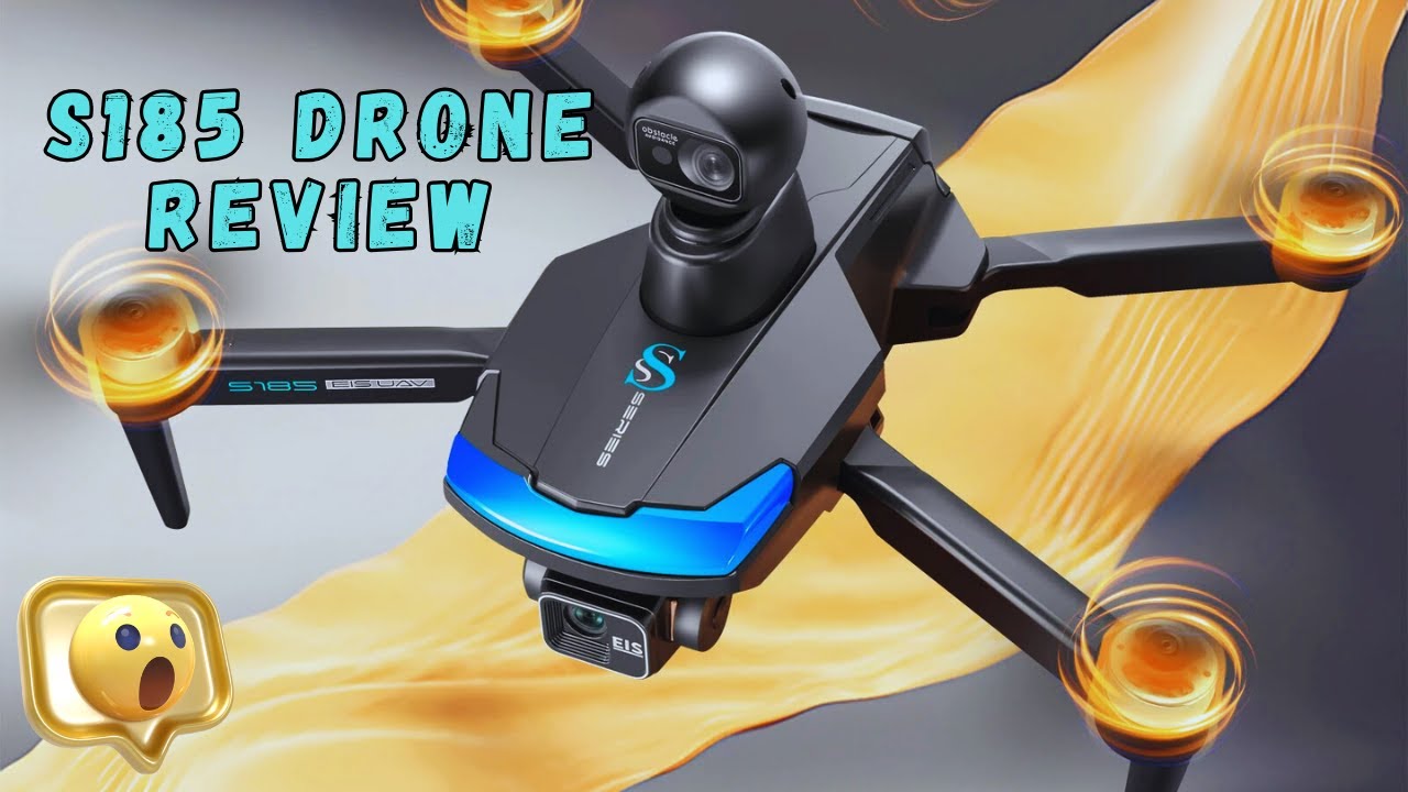 S185 Drone Review | 5G Digital Image Transmission | 4K Camera | LCD ...
