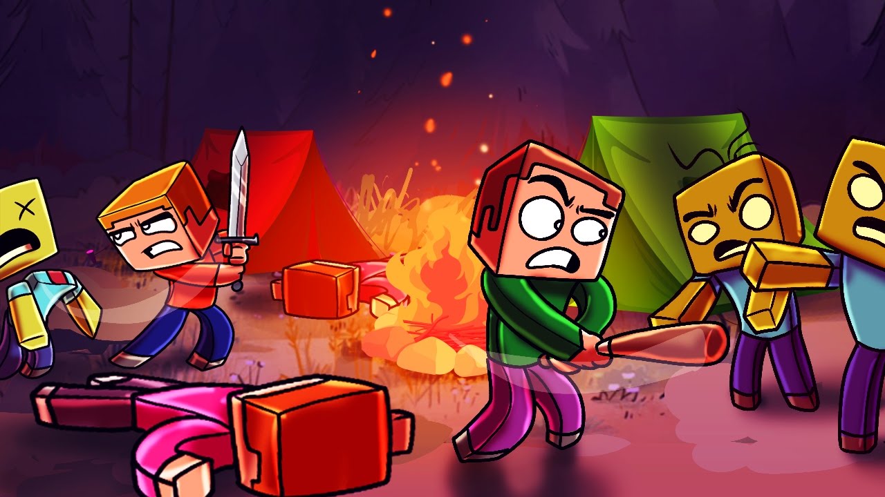 Minecraft | The Forest - SURVIVORS GET SWARMED BY ZOMBIES! (Zombie ...