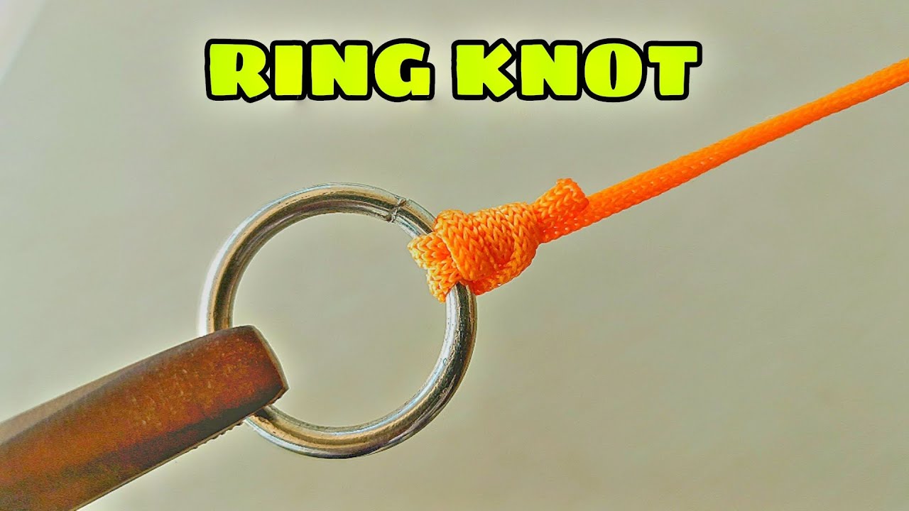 How To Make Ring Knot - YouTube