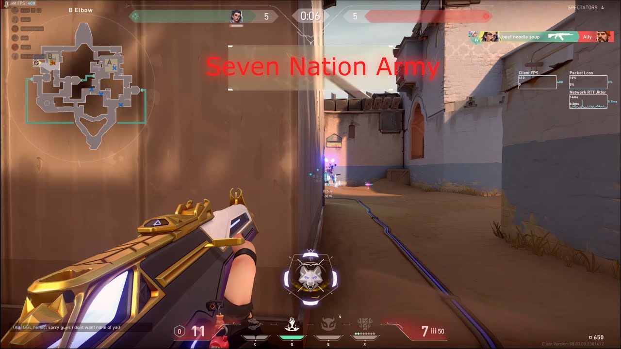 Seven Nation Army - The White Stripes, Valorant Montage - YouTube