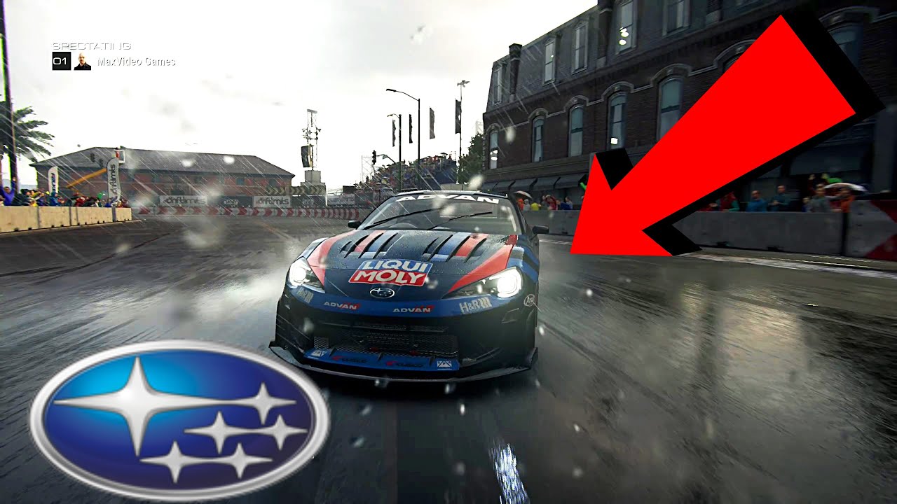 SUBARU BRZ - GRID GAME PC GAMEPLAY 2K 60fps - YouTube
