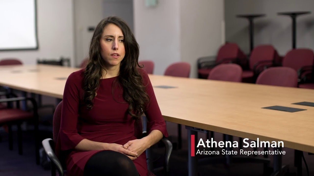 Athena Salman, Leader Democratic Minority, Arizona State - YouTube