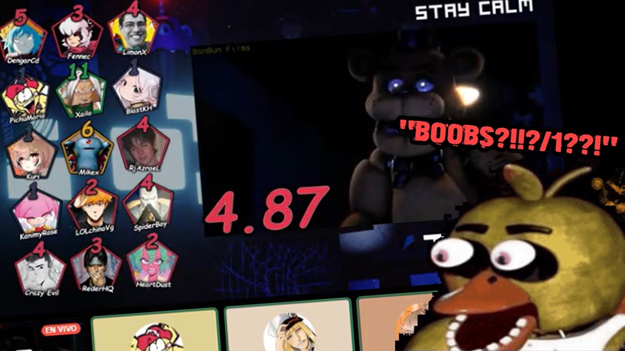 TLEEM REACCIONA AL MEJOR RANKING DE CANCIONES DE FNAF - YouTube