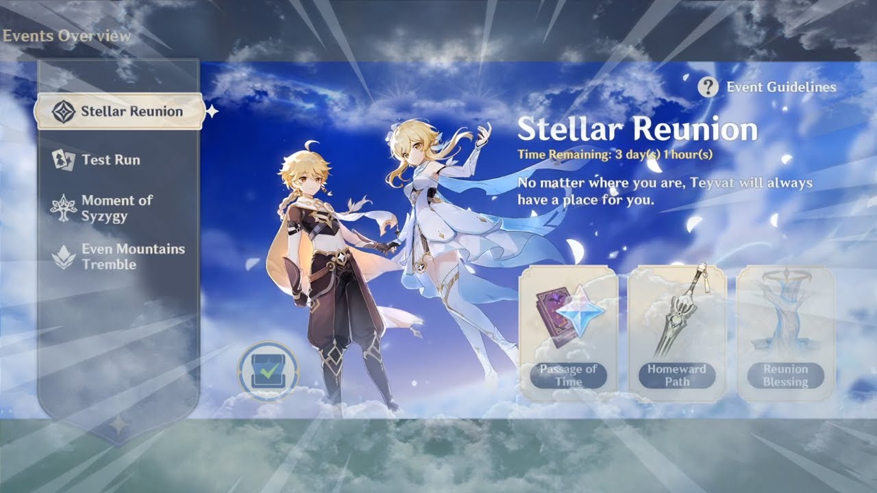 The Secret Event Genshin Impact doesn't tell you about (Stellar Reunion ...