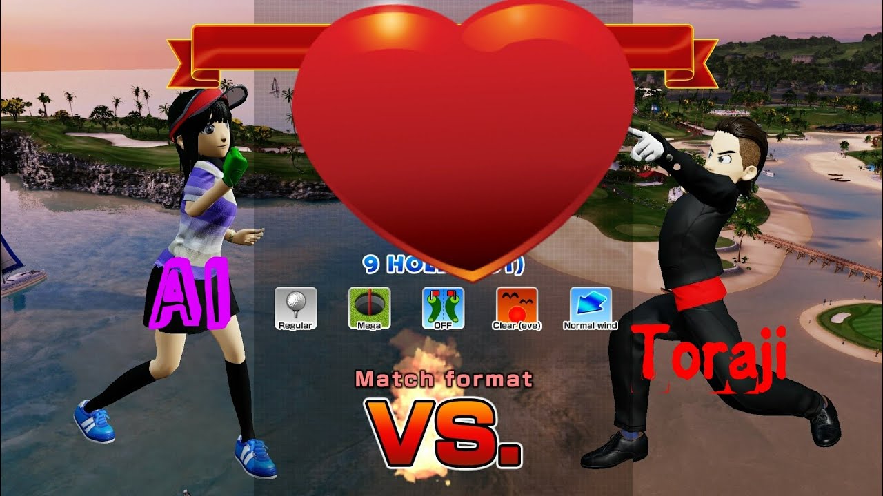 "The Slots of Love and Doom?" Everybody's Golf: Ai vs Toraji - YouTube