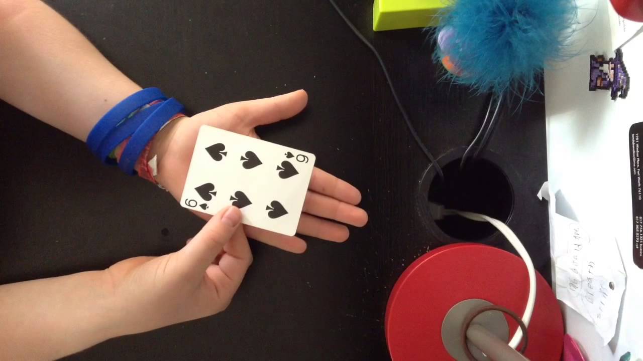 Levitating Card Trick - YouTube