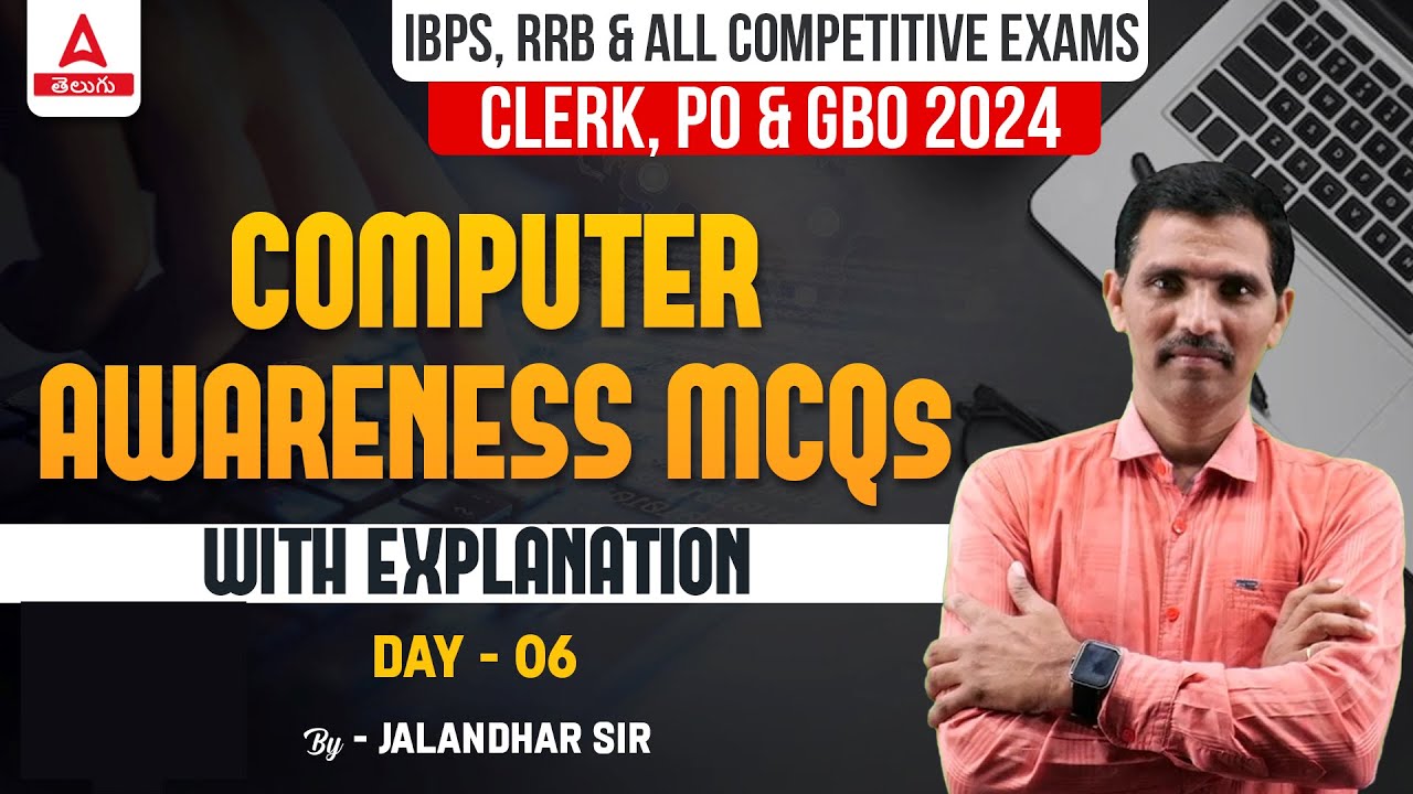 IBPS, RRB & All Competitive Exams | COMPUTER AWARENESS | IMPORTANT MCQS ...