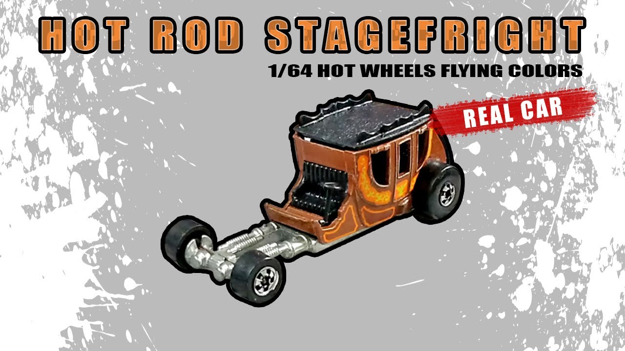 #261 Hot Rod Stage Fright Hot Wheels Vintage - YouTube