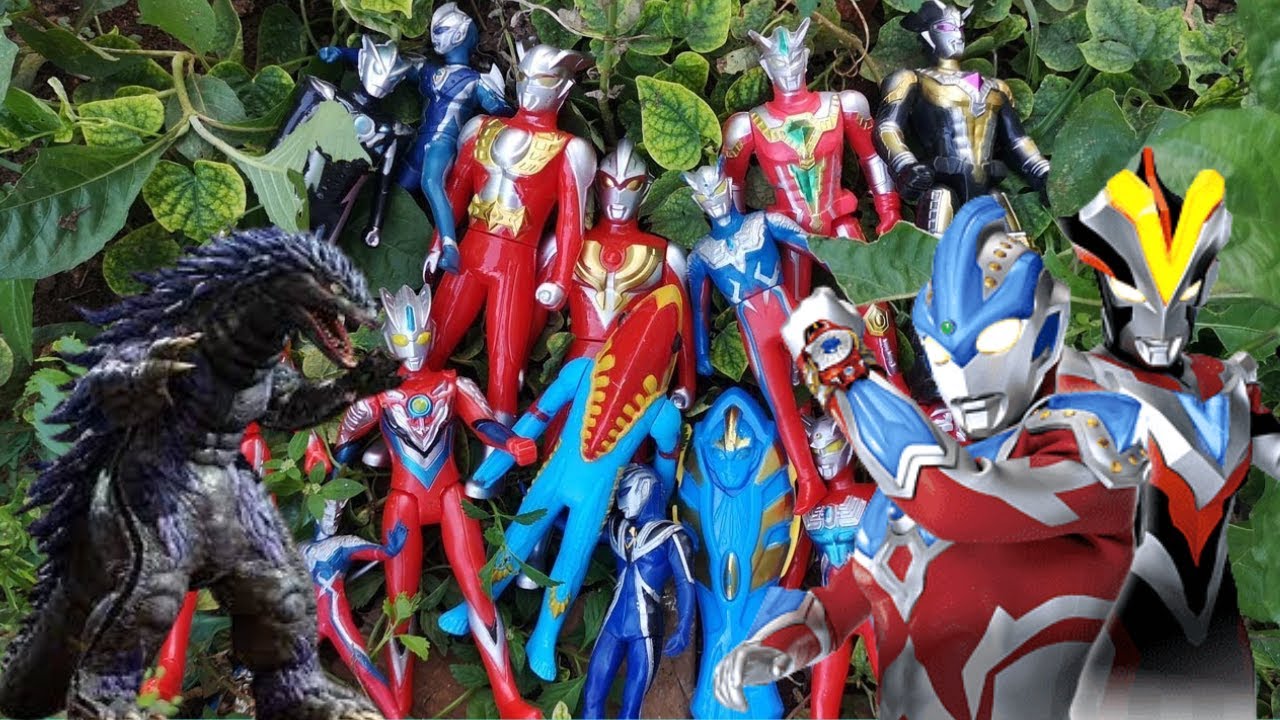 Wow.. Menemukan Mainan Kamen Rider | Power Ranger Dan Ultraman ...