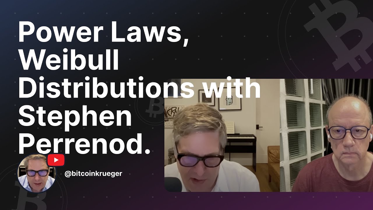 Power Laws, Weibull Distributions with Stephen Perrenod. - YouTube
