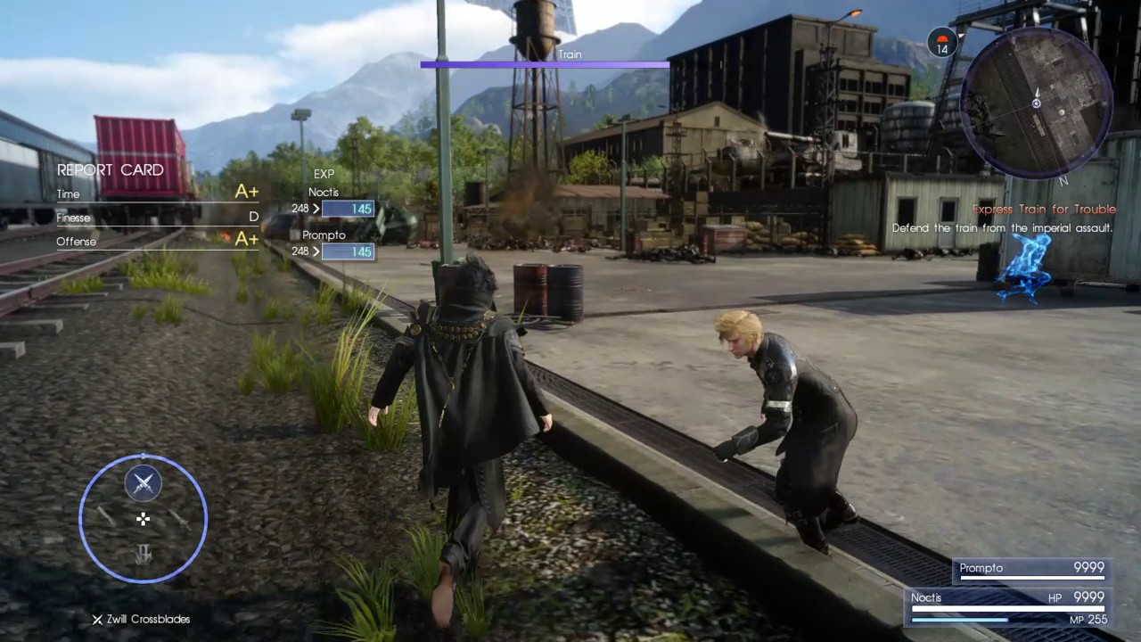 FINAL FANTASY XV: Defend The Train! - YouTube