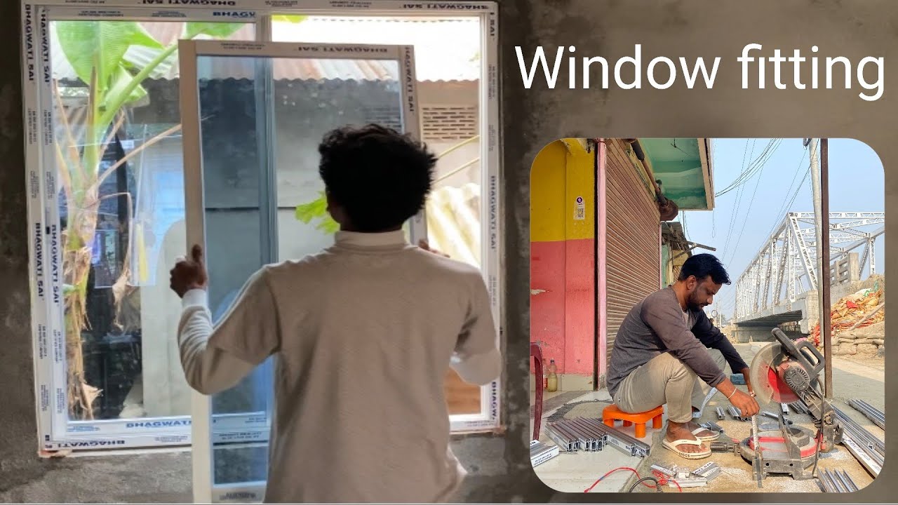 How To Fit An Aluminium Window / Aluminium Window Installation / Two ...