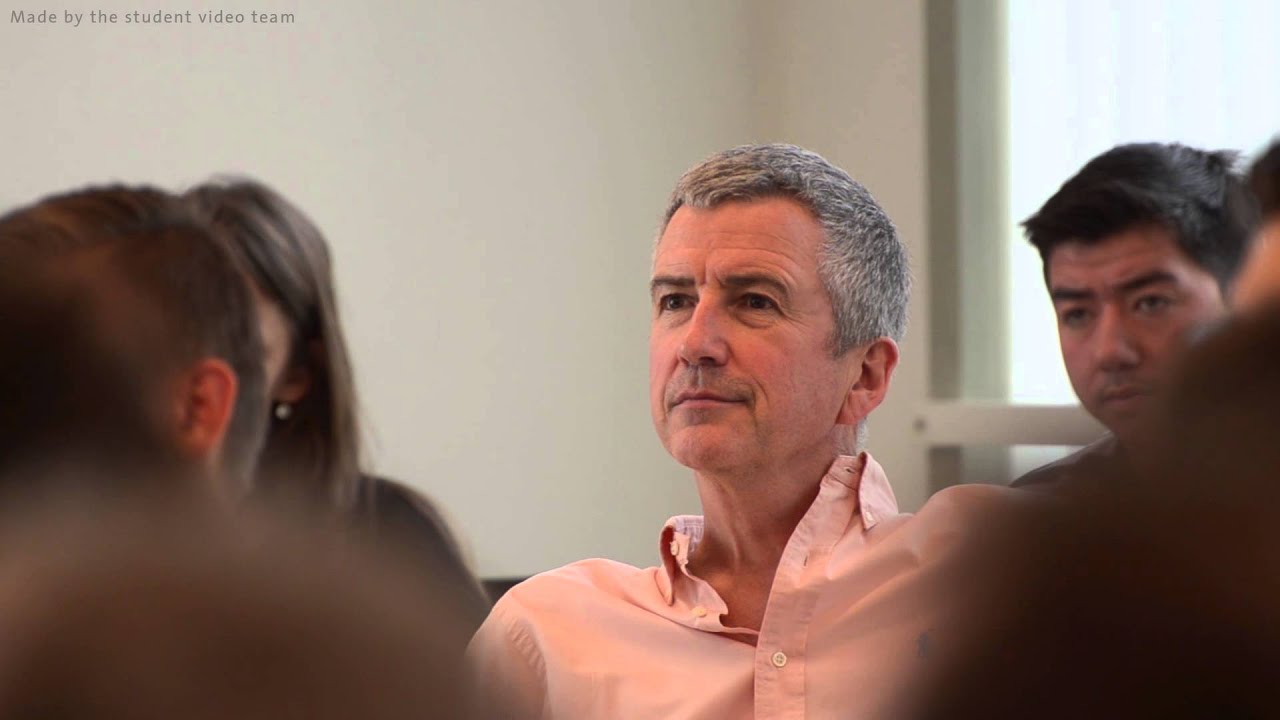 Ambassador Lecture Series presented Mr. Robin Sieger, a world-class ...