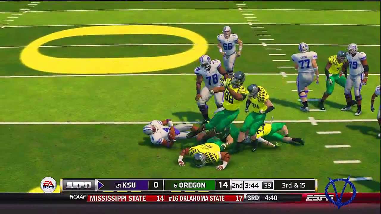 NCAA 14 | Join My Oregon Ducks Dynasty | Oregon Ducks vs Kansas State ...