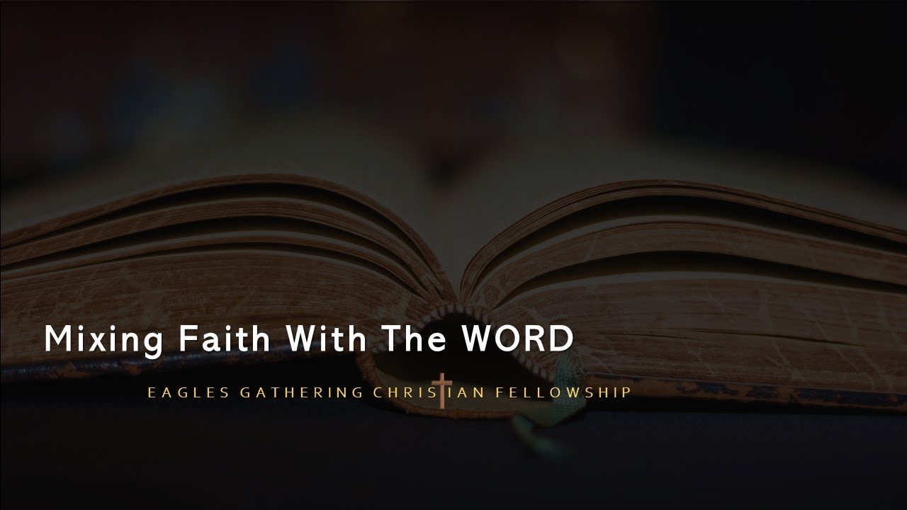 31-05-23 Mixing Faith With The Word | Bro.Shamgar Waldron - YouTube