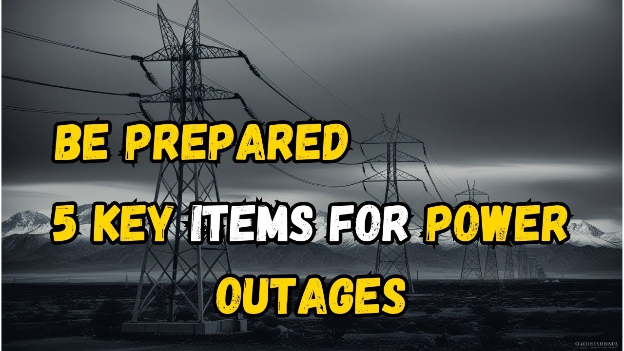 Surviving a Power Outage: Top 5 Essentials for Preparedness - YouTube