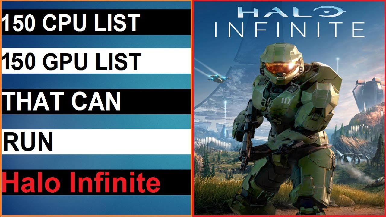 Can Your PC Run Halo Infinite - Minimum System Requirement Explain ...