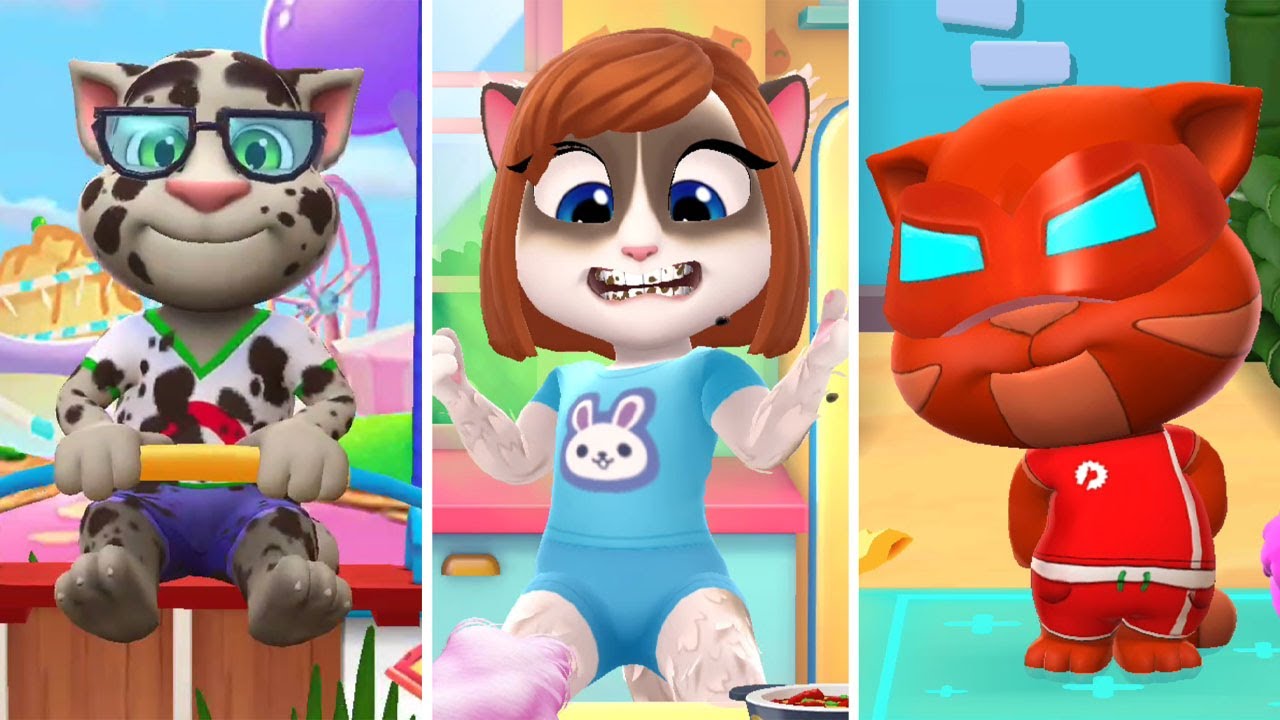 Tom and Angela Entertainment / My Talking Tom 2 , MyTalking Angela 2 ...