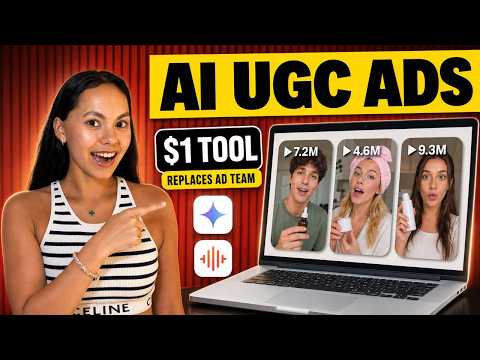 AI UGC Ads Tutorial | The $1 Tool That Replaced My Entire Ad Team