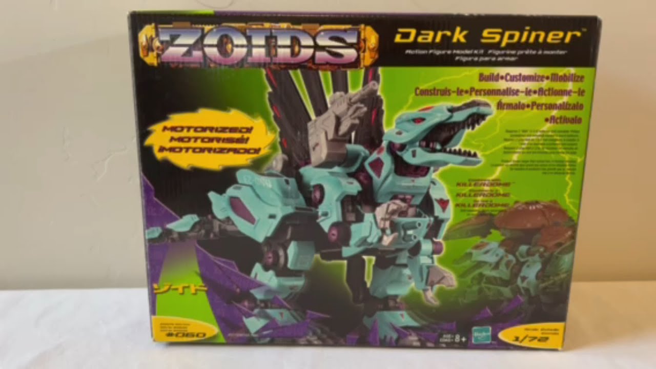 eBay Seller rusbri_96: 2002 Hasbro Zoids Dark Spiner Motorized Action ...