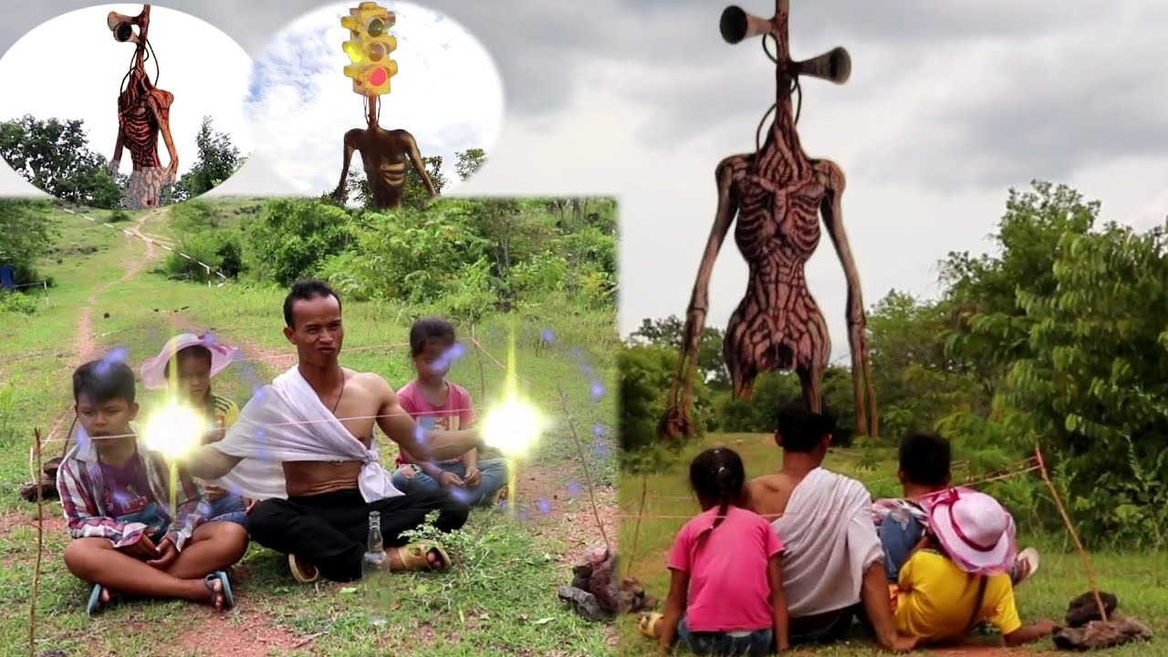 siren head scp 096VS shaman,siren head VS shaman,หมอผีจับ siren head ...