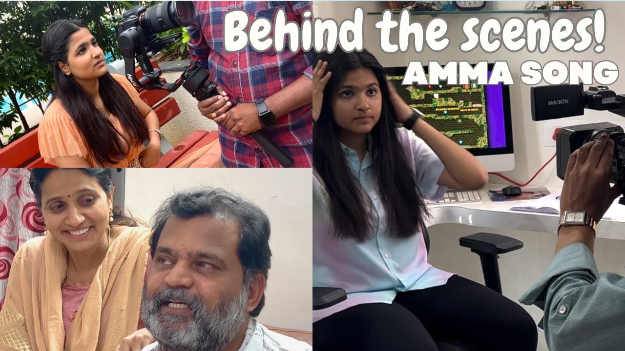BEHIND THE SCENES of The Amma Song II Ishamrt malayaja II Divija II ...
