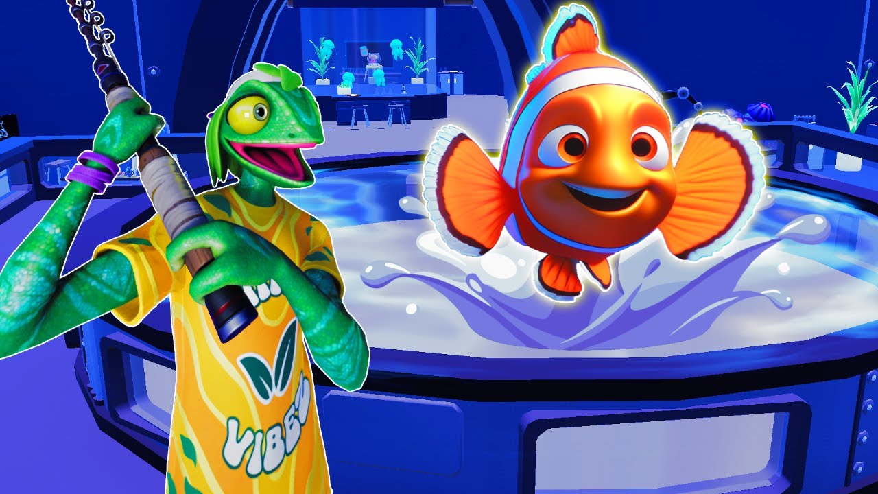Catching Nemo In Fortnite - YouTube