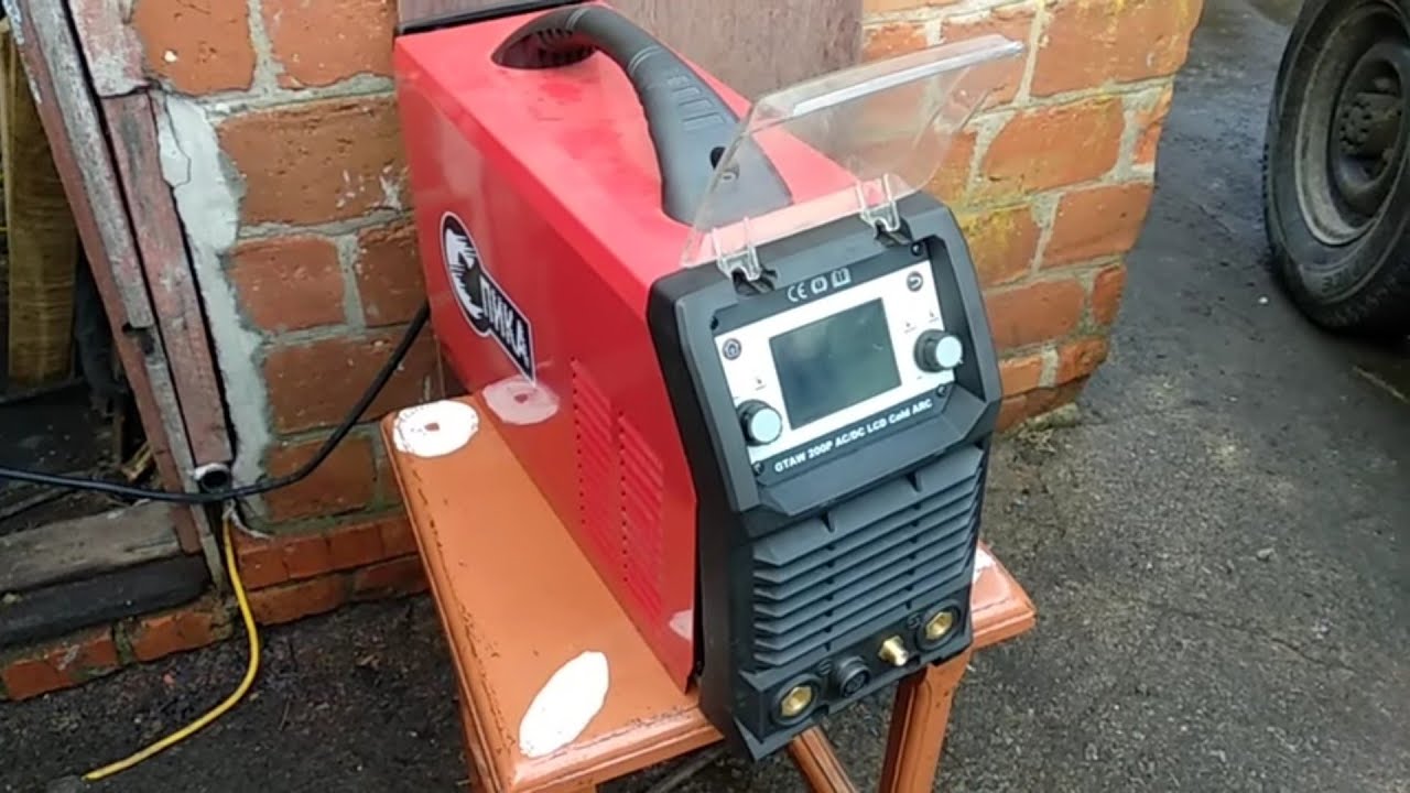 Hanker Electric Спика Flama GTAW-200 AC/DC - YouTube