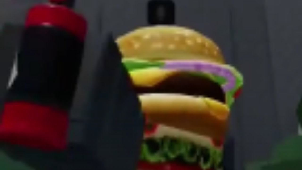 BURGER MAN in Roblox The Strongest Battlegrounds [Credits to ...
