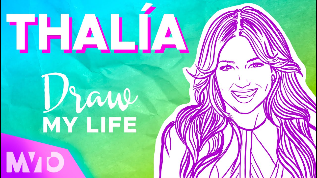 Thalía: Dibujamos la vida y trayectoria de la cantante y actriz ...