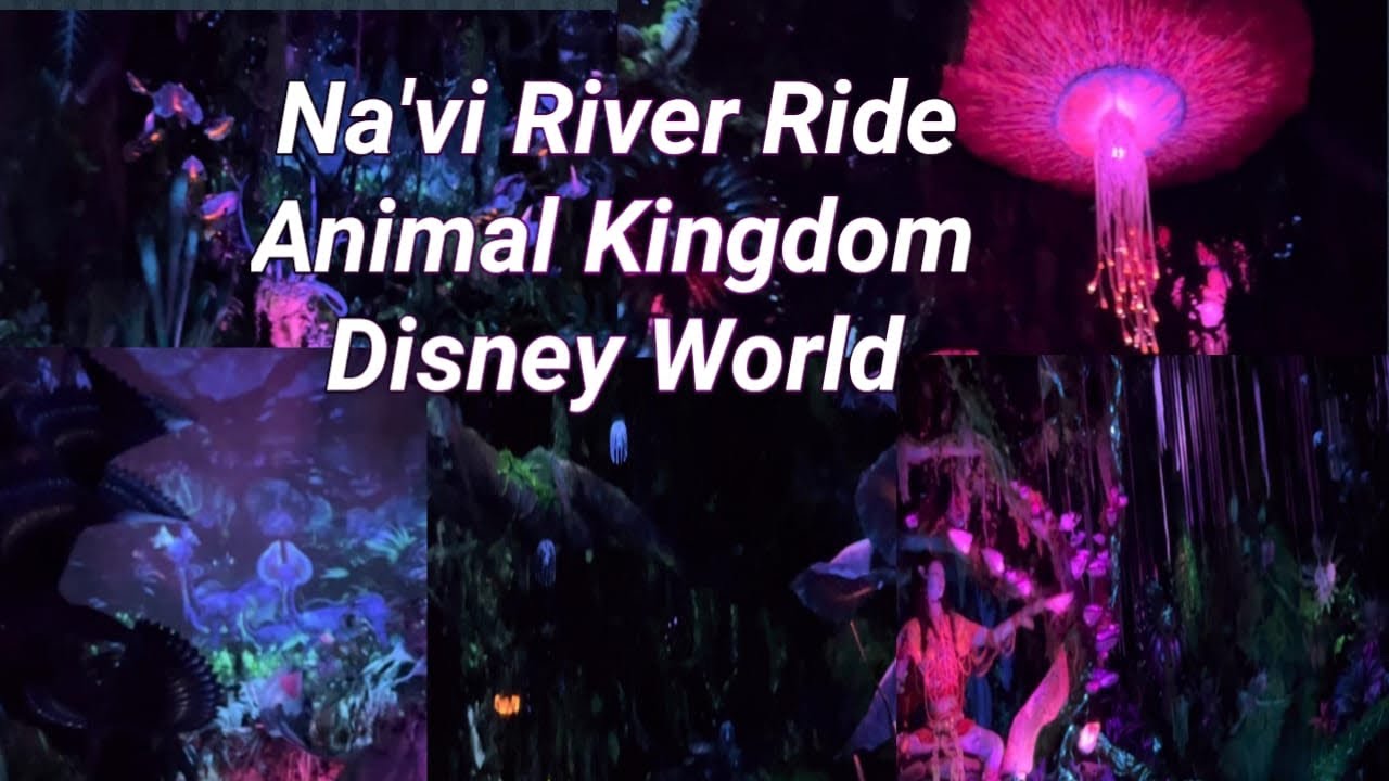 Avatar Na’vi River boat ride 2023 (4k) | Pandora Animal kingdom Disney ...