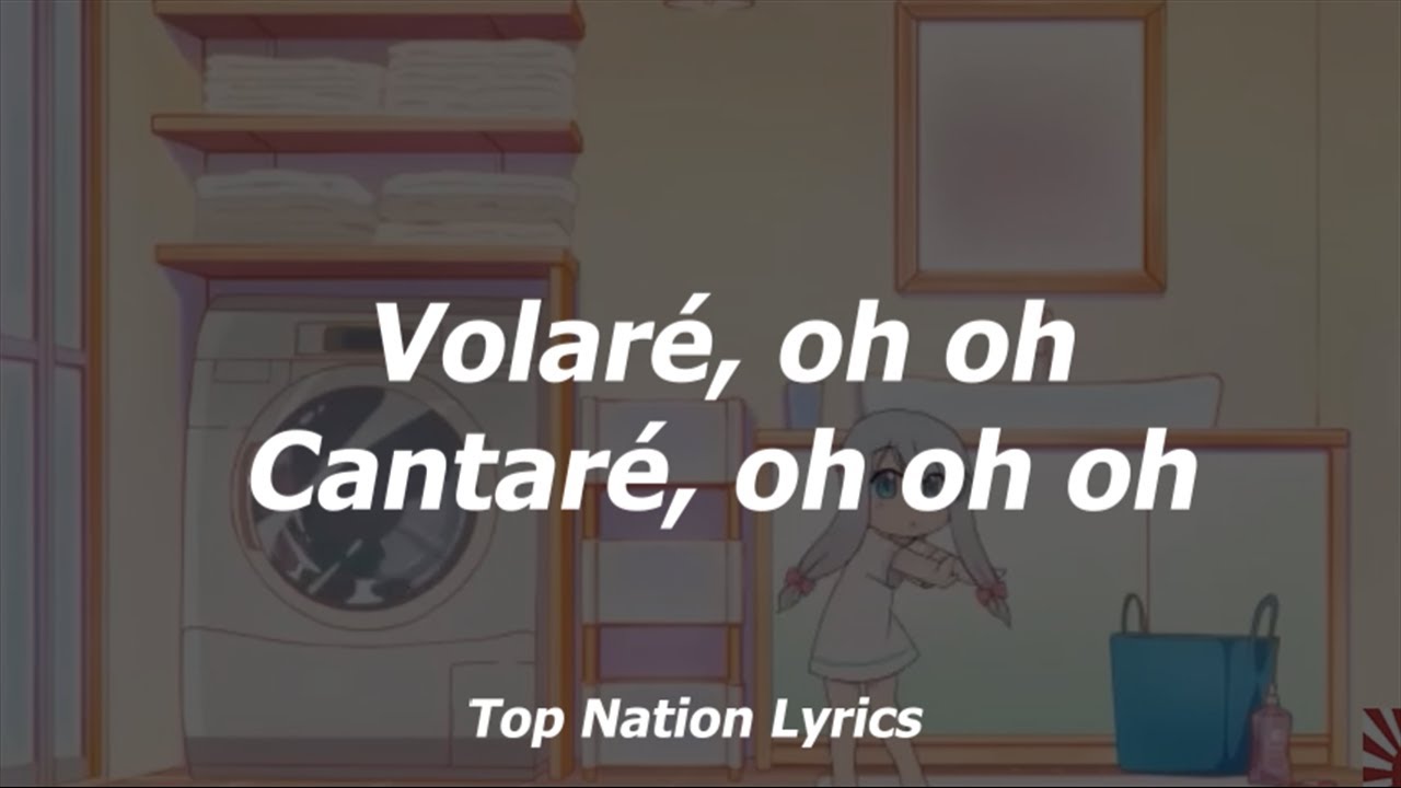VOLARE CANTARE OH OH (Letra en español e italiano)🎤 - YouTube