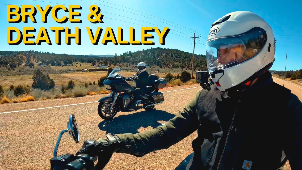 Exploring Bryce And Death Valley On Harley Davidsons - YouTube