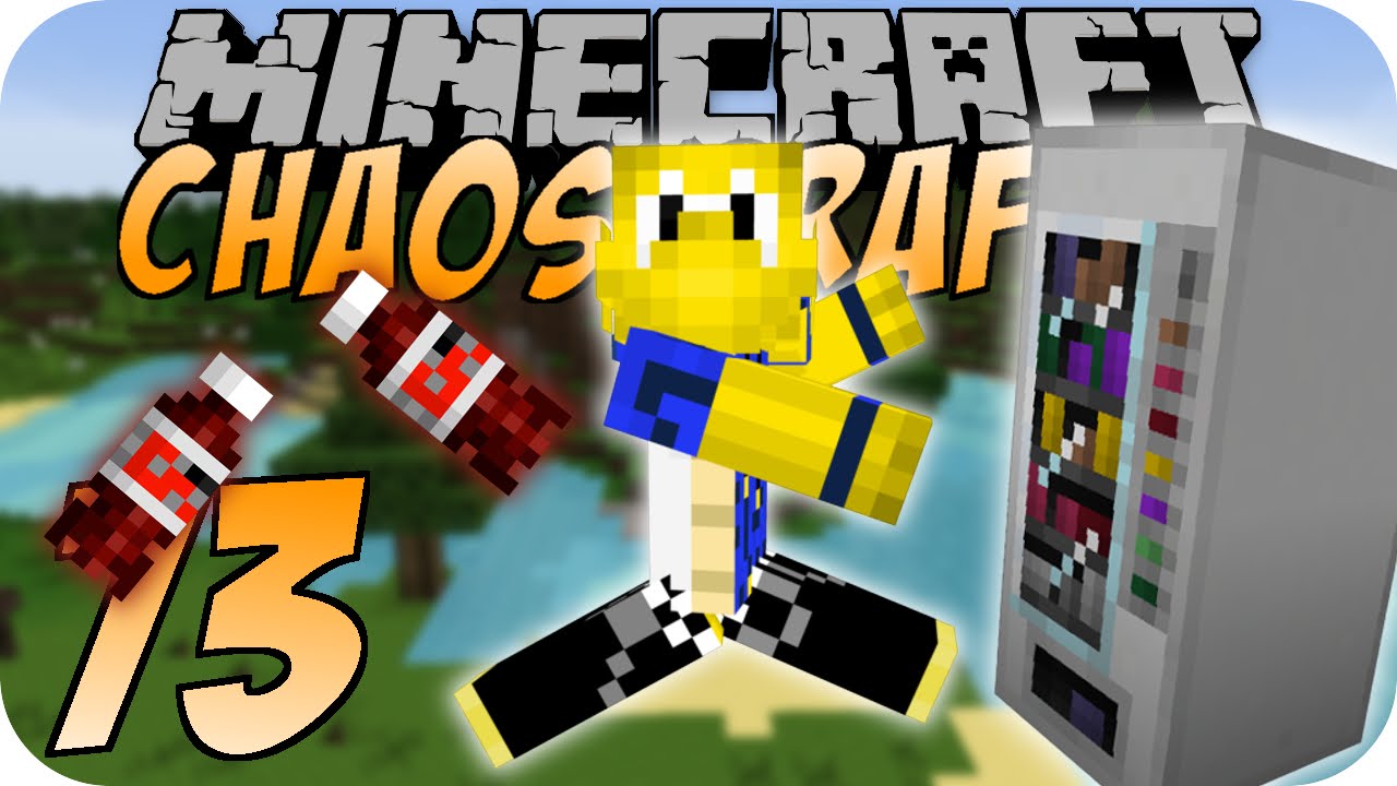 GETRÄNKE-AUTOMAT - Minecraft CHAOS CRAFT 2 #073 - YouTube