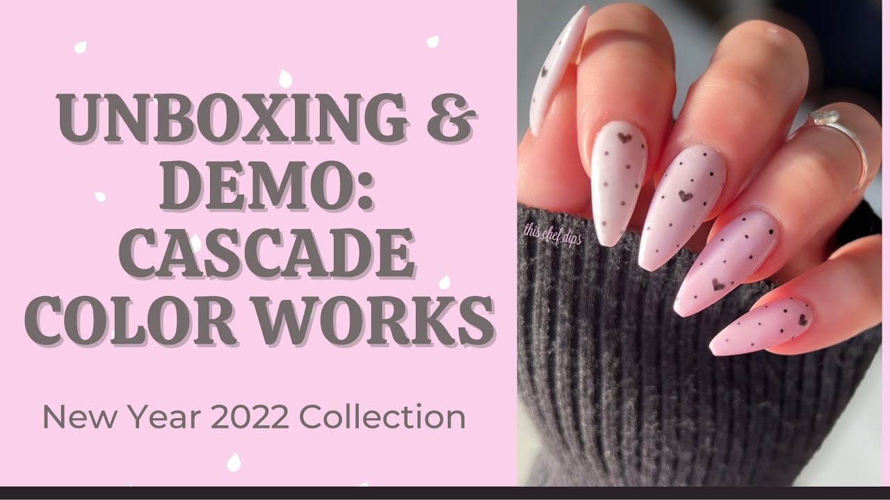 Unboxing & Demo // Cascade Color Works New Years 2022 Collection ...