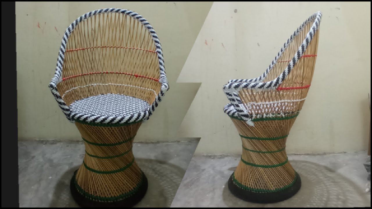 Making process of CHAIR MURA | Bamboo craft - YouTube