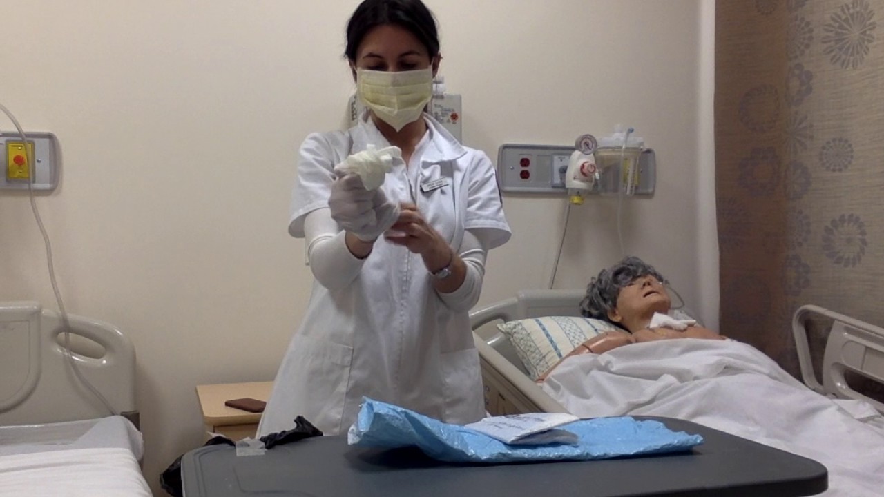 Central Line Dressing Change - YouTube