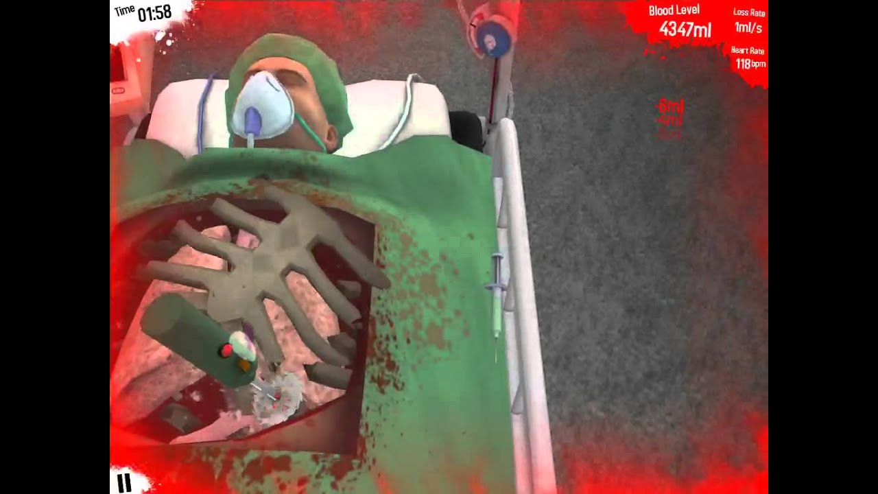 [Surgeon Simulator Touch] Surgeon simulator corridor heart transplant ...