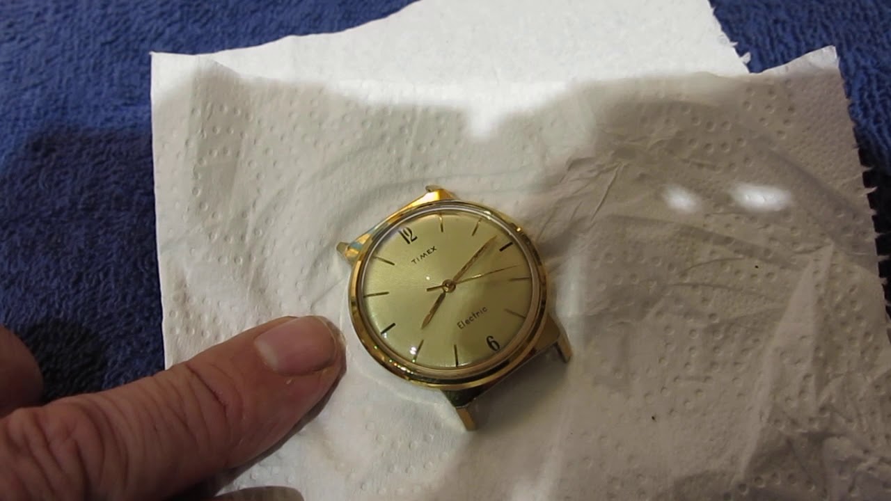 TIMEX ELECTRIC WATCH OF 1962 MADE BY LACO - YouTube