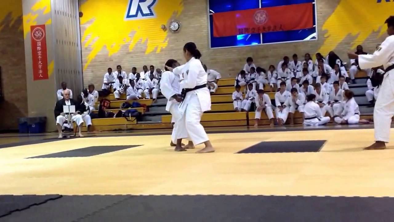 Sochin Bunkai, Team ? Women | IKD World Cup 2015 Shotokan Karate - YouTube