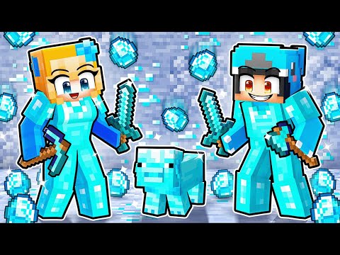 Minecraft, But I Have 1,000,000 Diamonds